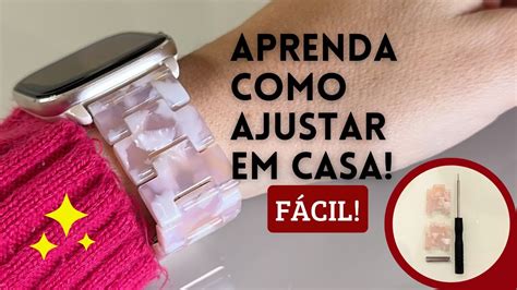 COMO DIMINUIR AJUSTAR REGULAR sua PULSEIRA de RELÓGIO em CASA MAIS