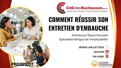 Comment R Ussir Son Entretien Dembauche La Cit Des Rocheuses