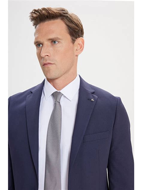 AC Co Altınyıldız Classics Erkek Lacivert Slim Fit Dar Fiyatı