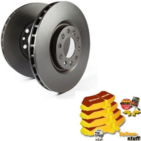 EBC B04 Bremsen Kit Vorne Beläge Scheiben für Audi A4 8H7 B6 8HE B7