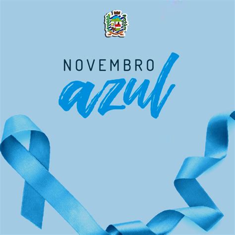 NOVEMBRO AZUL Prefeitura Municipal de Estação