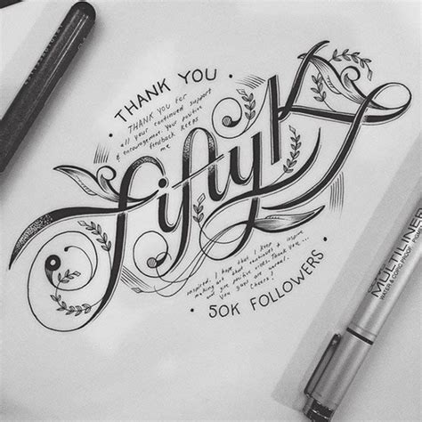 Detailed Hand Lettering Typography By Raul Alejandro
