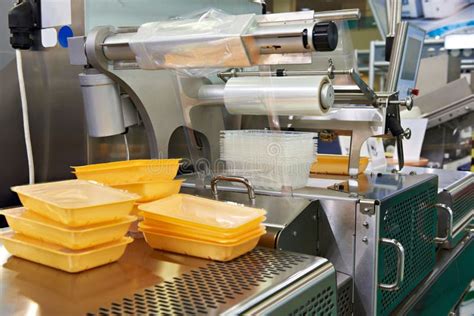 Industrial Equipment For Food Packaging Stock Photo Image Of Machine