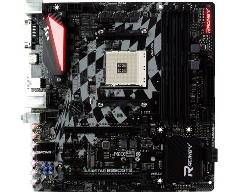 Biostar B350GT3 Ver 6 X AMD Ryzen Socket AM4 Micro ATX Desktop