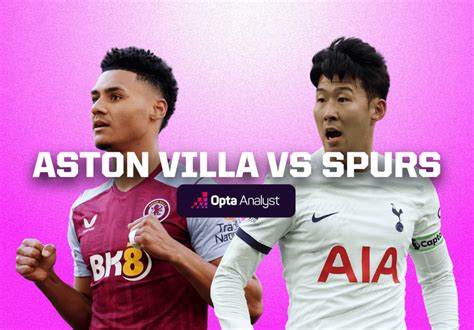 Aston Villa Vs Tottenham Prediction And Preview Opta Analyst