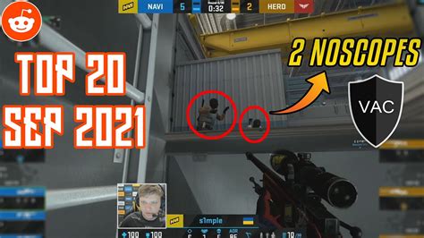 Top 20 Most Upvoted CS GO Reddit Clips Of September 2021 YouTube