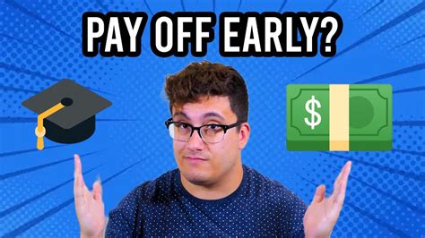 Should You Pay Off Student Loans Early YouTube