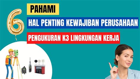 Dasar Dasar K3 Pengukuran Lingkungan Kerja YouTube