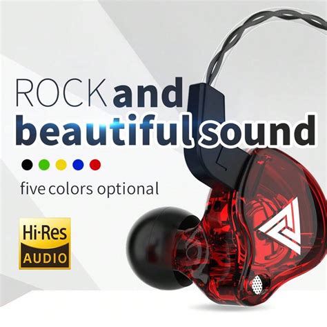 Original QKZ AK6 Pro EDX Pro 1DD Dynamische Ohrhörer HiFi Bass