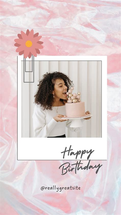 Cute Instagram Happy Birthday Stories Celebrating Special Moments That