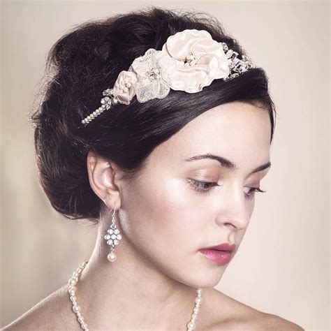 Handmade Marguerite Wedding Headpiece By Rosie Willett Designs