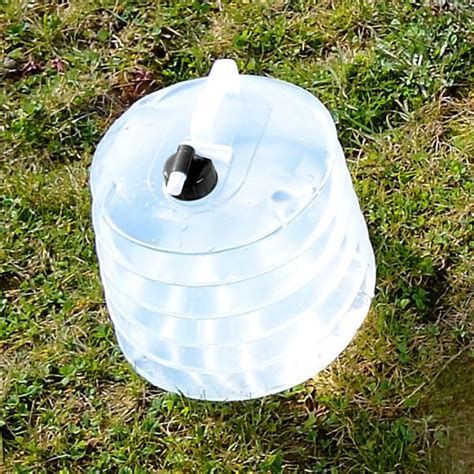 3 bidons à eau pliables pour le camping jardinage 5 L PEARL