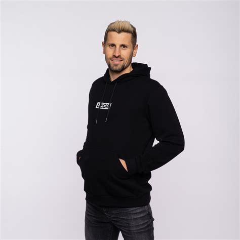 Czarna Bluza Z Kapturem Legia Semper Invicta Legia Warszawa FanStore