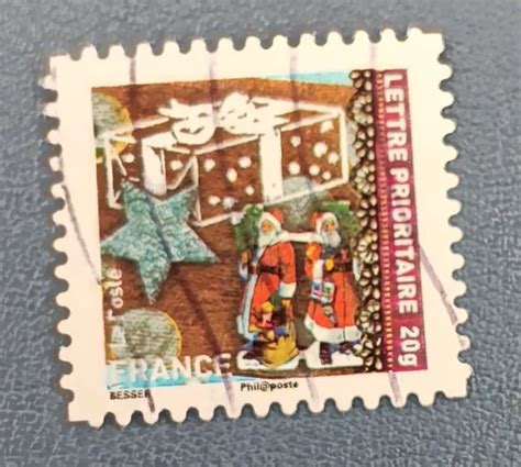 TIMBRE FRANCE 2010 Meilleurs Vœux Timbre 8 Pere Noel EUR 1 30 PicClick FR