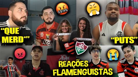 REAÇÕES DOS FLAMENGUISTAS MEDO do FLUMINENSE no SORTEIO das OITAVAS