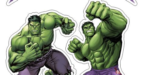 Fiesta De Hulk Toppers Y Decoraci N Para Tartas Tortas Pasteles