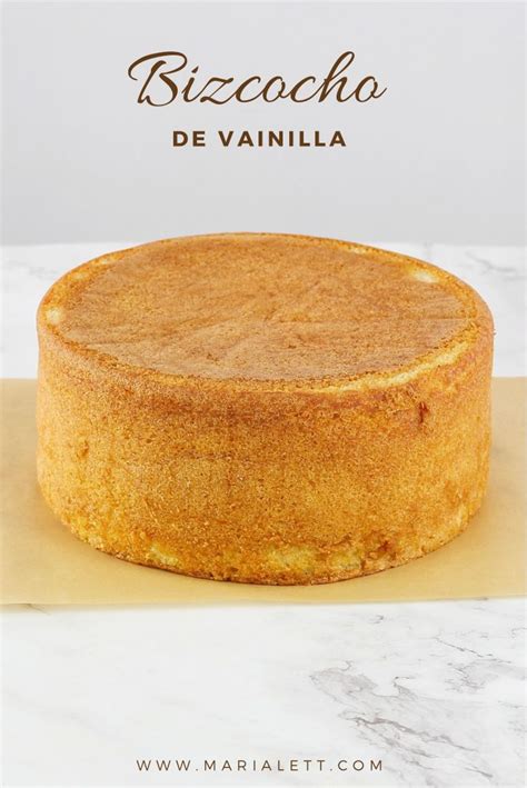 Bizcocho básico de vainilla Receta de pastel de helado Tortas