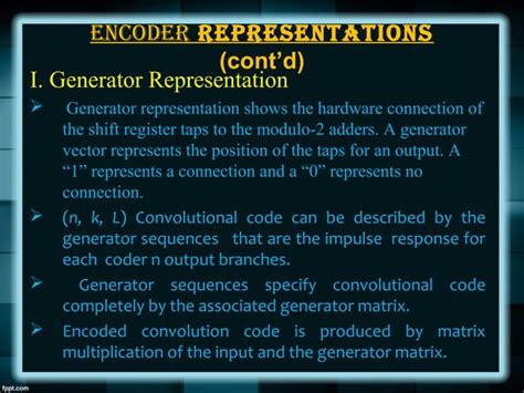 convolutional codes and their decoding ppt