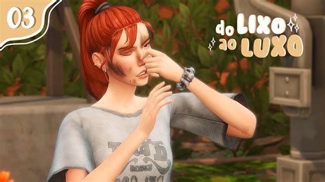 LUZ NO FIM DO TÚNEL Desafio do Lixo ao Luxo 03 The Sims