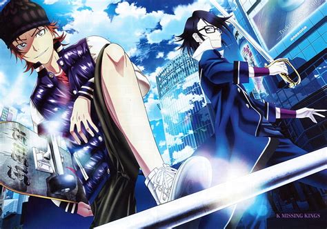 HD Wallpaper Anime K Project Misaki Yata Saruhiko Fushimi