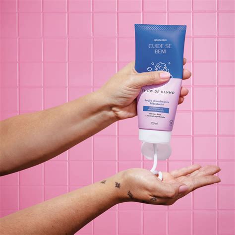 Loção Desodorante Hidratante Corporal Cuide se Bem Show de Banho 200ml