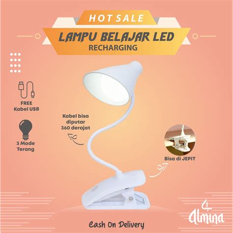 Jual Rumah Fitting Hitam Lampu Baca Arsitek Meja Belajar Kerja Duduk