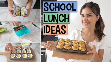 School Lunch Ideas 2022 Grace S Room YouTube