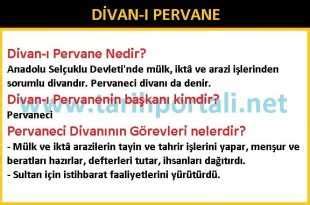 Divan ı Pervane Nedir Pervanecinin Görevleri Nelerdir Tarih Portalı