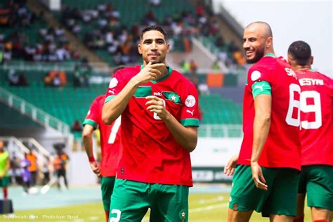 Match Maroc Gabon chaîne TV et compos probables