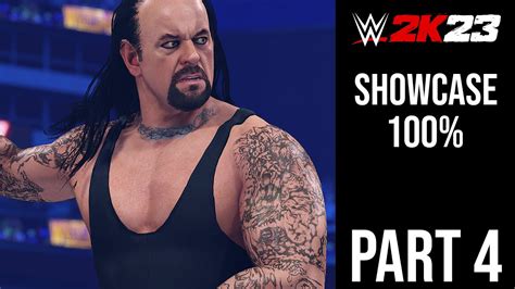 WWE 2K23 SHOWCASE MODE PS5 PART 4 Undertaker Vs John Cena All