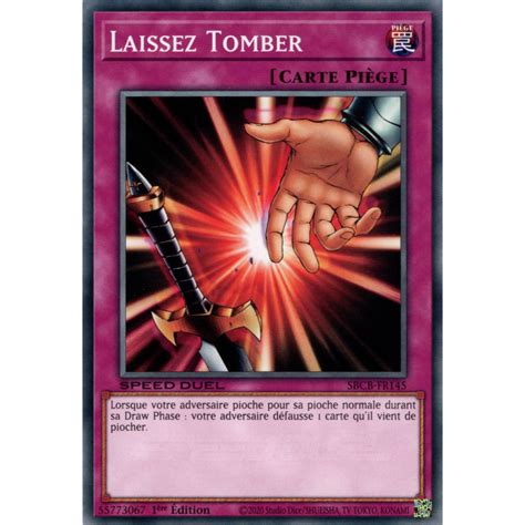 Laissez Tomber SBCB FR145 C Carte à l unité Yu Gi Oh DracauGames