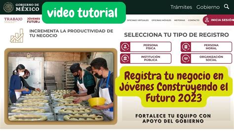BENEFICIOS De Registrar Mi NEGOCIO En Jovenes Construyendo El Futuro
