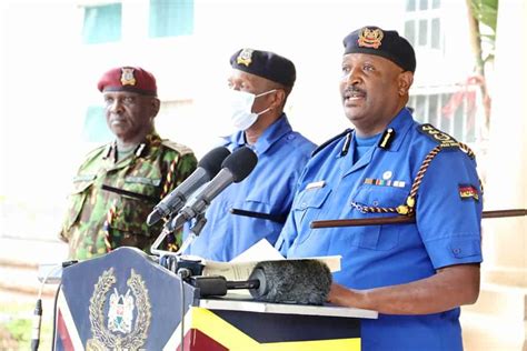 Police Boss Mutyambai Discharged From Hospital The Kenya Times