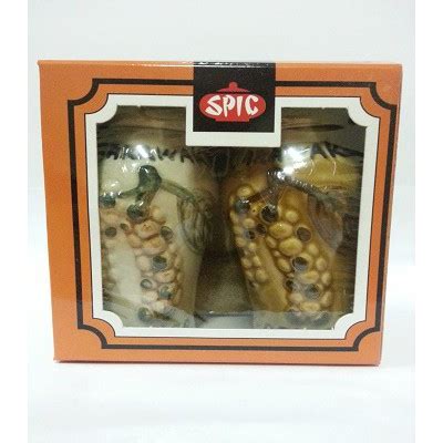 Halal Spic Sarawak Black And White Pepper Powder In Ceramic Bottle