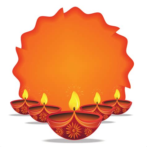 Happy Diwali Creative Diwali Festival Template Design With Beautiful
