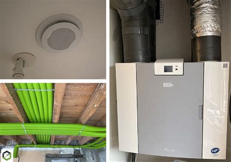 INSTALLATION D UNE VMC DOUBLE FLUX BRINK ENTREPRISE RGE VAULX EN