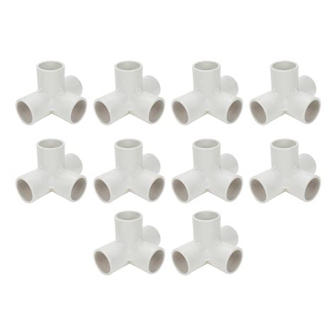 Buy Woogim 4 Way 1 Inch PVC Elbow Fitting PVC Fitting Connector For