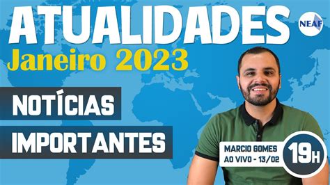 Atualidades para Concursos Públicos AO VIVO Notícias Importantes
