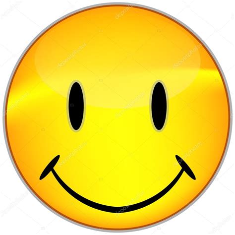 Smiley Face Button Stock Vector By ©liluly332201 70581885