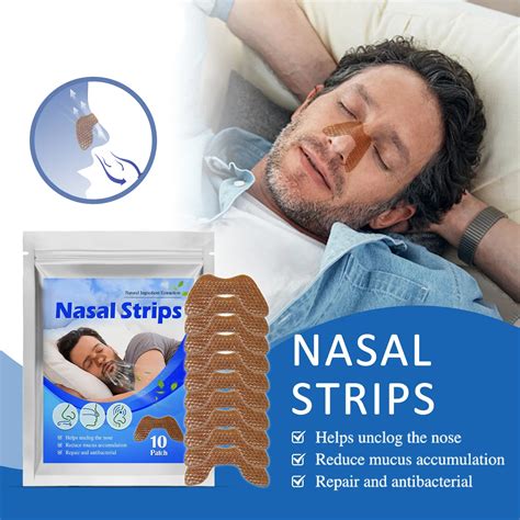 Tiras Nasales Para Respirar Mejor Parche Nasal Antirronquidos Buen Sue