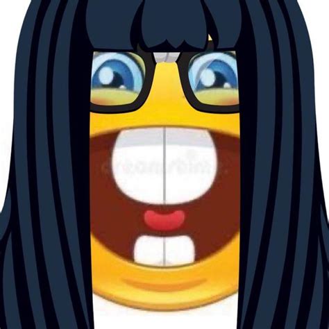 Nerdy Girl Version Of Smiling Buck Tooth Emoji Smiling Buck Tooth
