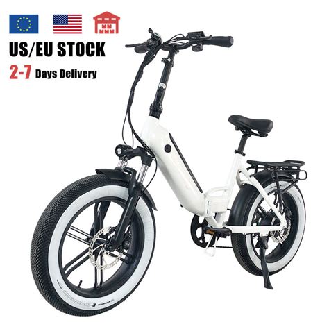 Us EU Warehouse 48V 250W Folding Electric Bicycle Best 350W 500W 20
