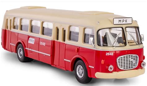 JELCZ 272 MEX OGÓREK AUTOBUS MPK CZERWONY 1 43 KOLEKCJA PRL 15263565533
