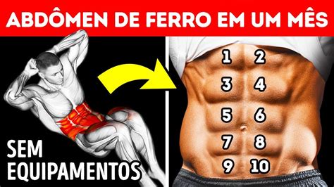 18 Exercícios Para Fazer Seu Abdômen Trincar Rápido YouTube