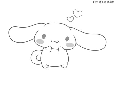 Cinnamoroll Coloring Pages Print And Color