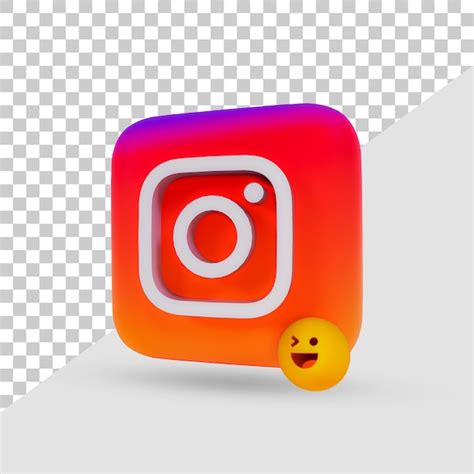 Projeto D Do Logotipo Do Instagram Psd Premium