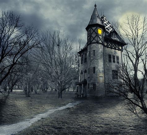 Haunted By Her Dreams Ghosts Cemetery Gravestones Birds Scary