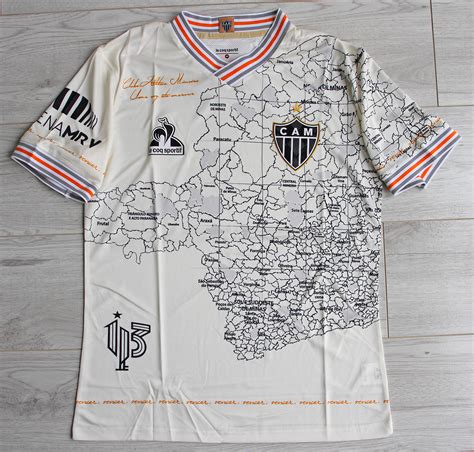 Koszulka Piłkarska Atletico Mineiro Le Coq Sportif 113Th Anniversary