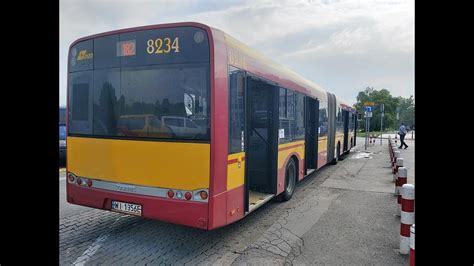 Przejazd Solaris Urbino Iii Mza Warszawa Linia Youtube