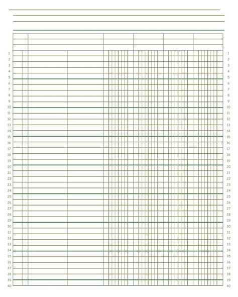 Best Free Printable Column Sheet Pdf For Free At Artofit